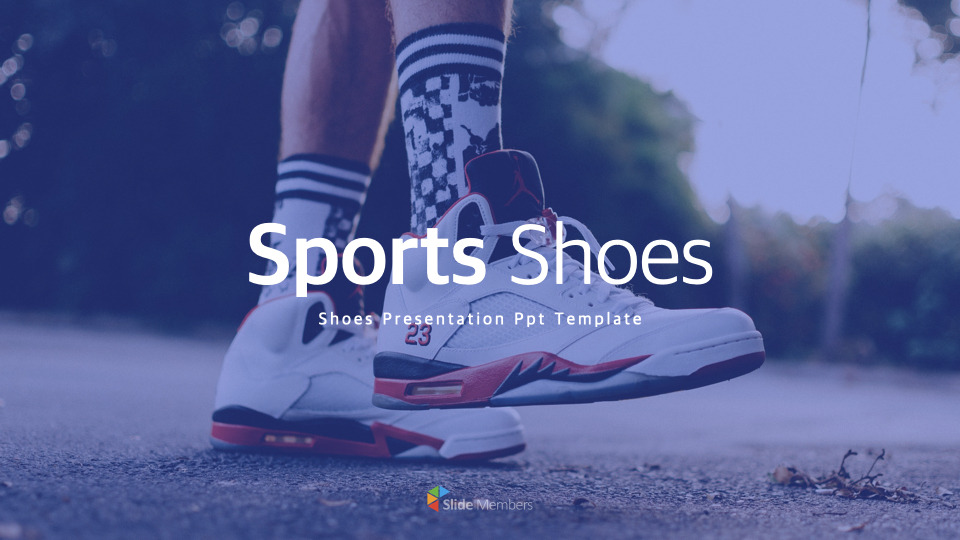 Sports Shoes Theme Keynote Design|Lifestyle