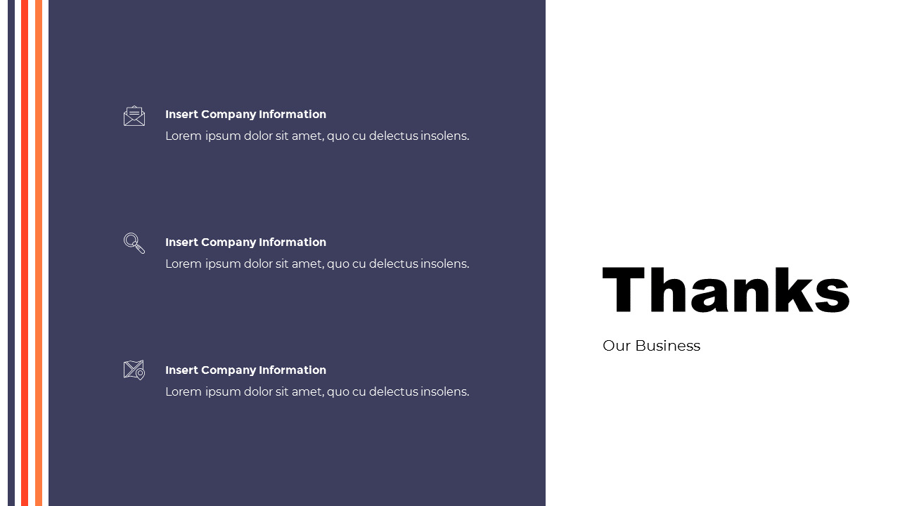 Strip Design Business Pitch Deck PowerPoint Presentations|Templates