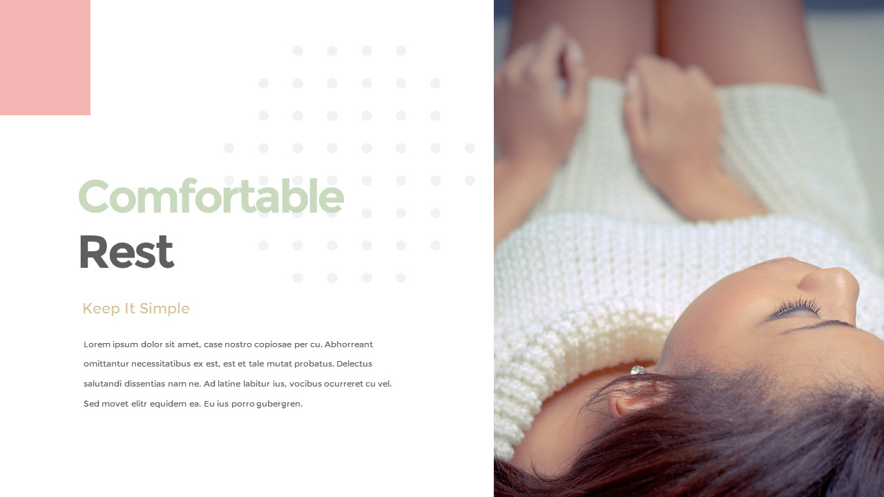 Rest Day elegant ppt templates|Lifestyle