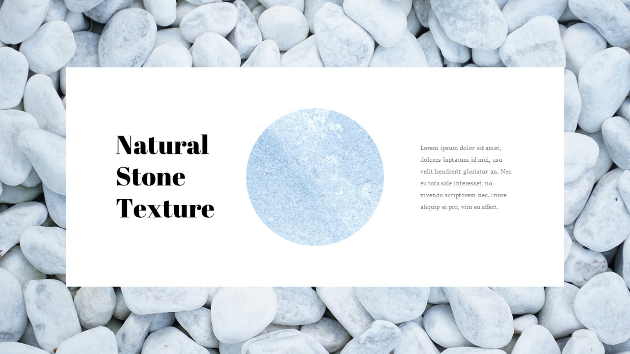 Stone Art Simple PowerPoint Design|Lifestyle|Templates
