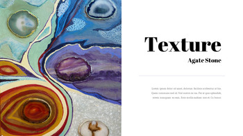Stone Art Simple PowerPoint Design|Lifestyle|Templates