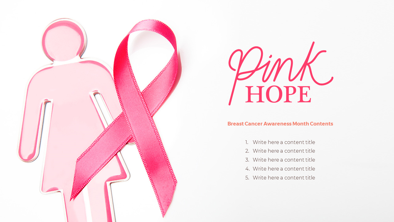 Breast Cancer Awareness Month Google PowerPoint