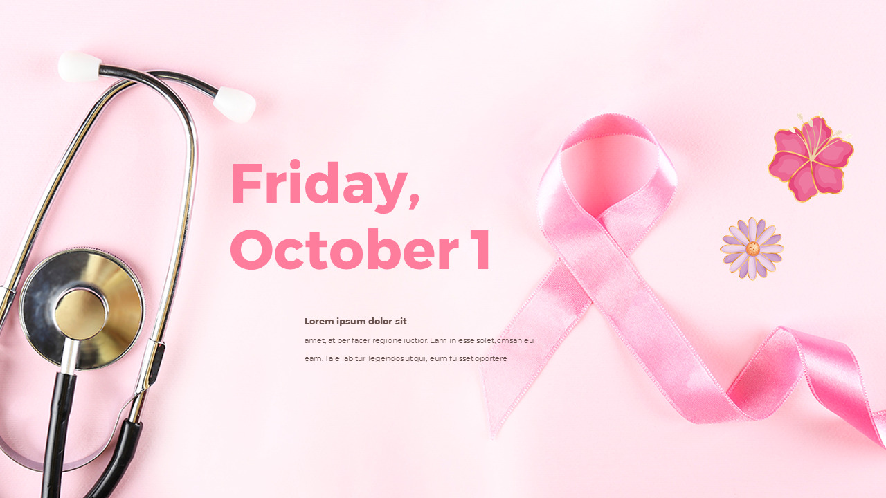 Breast Cancer Awareness Month Google PowerPoint