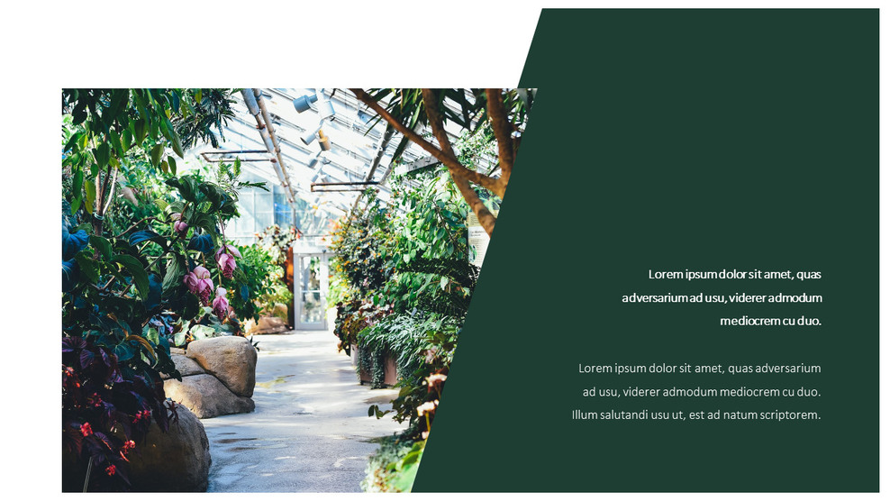 Greenhouse Templates Design|Lifestyle|PPT