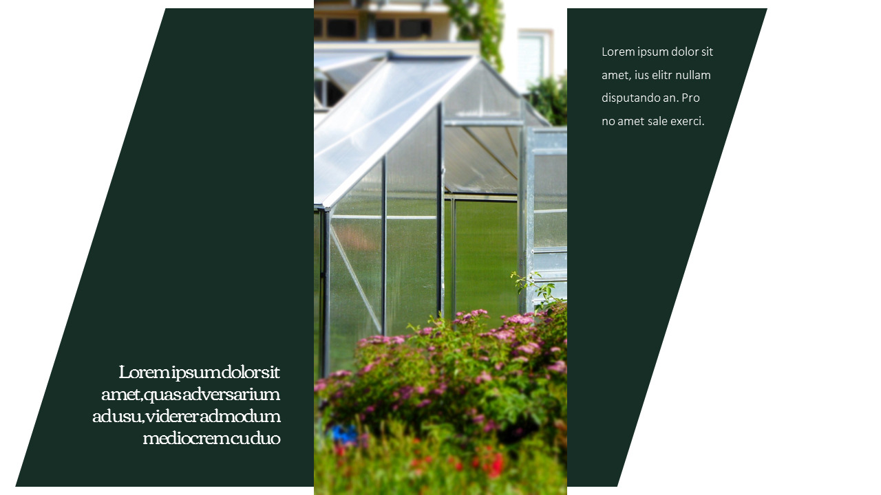 Greenhouse Templates Design|Lifestyle|PPT
