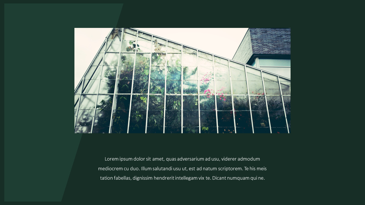 Greenhouse Templates Design|Lifestyle|PPT