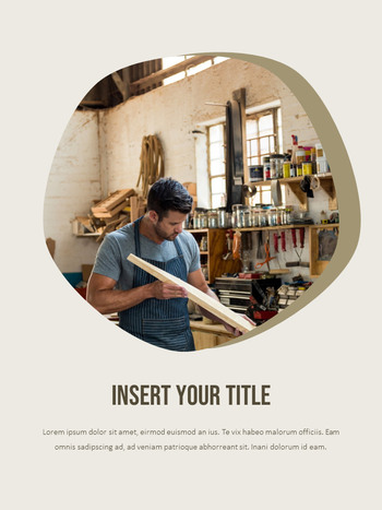 House Construction & Carpentry team presentation template
