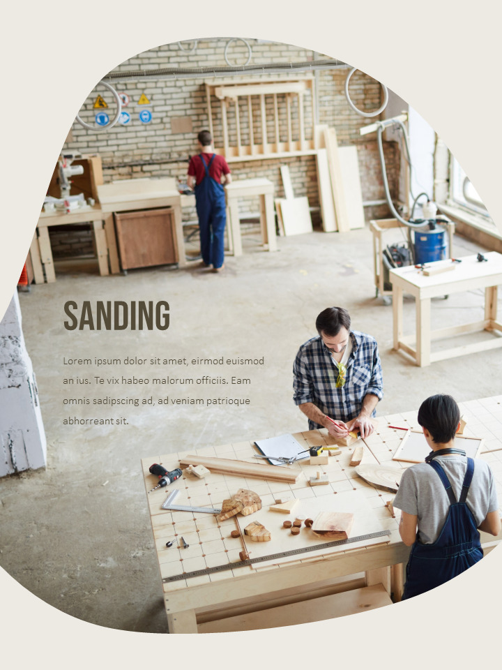 House Construction & Carpentry team presentation template