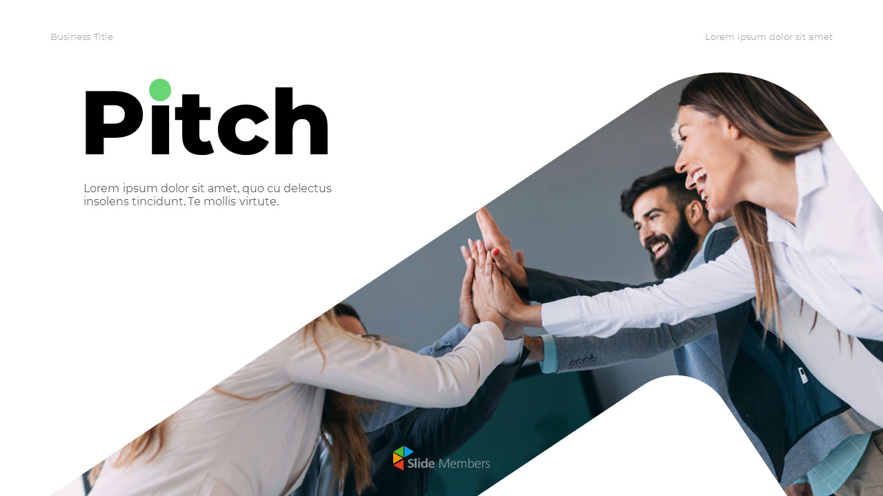 Start Business Pitch pitch presentation template