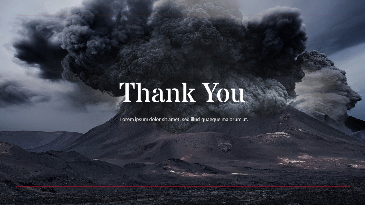 Volcano company profile ppt template|Lifestyle|Google Slides