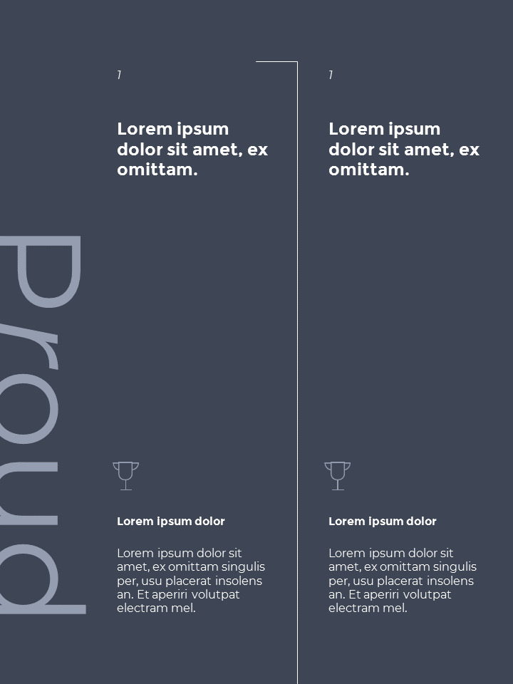 Graphic Design Agency Portfolio company profile template design