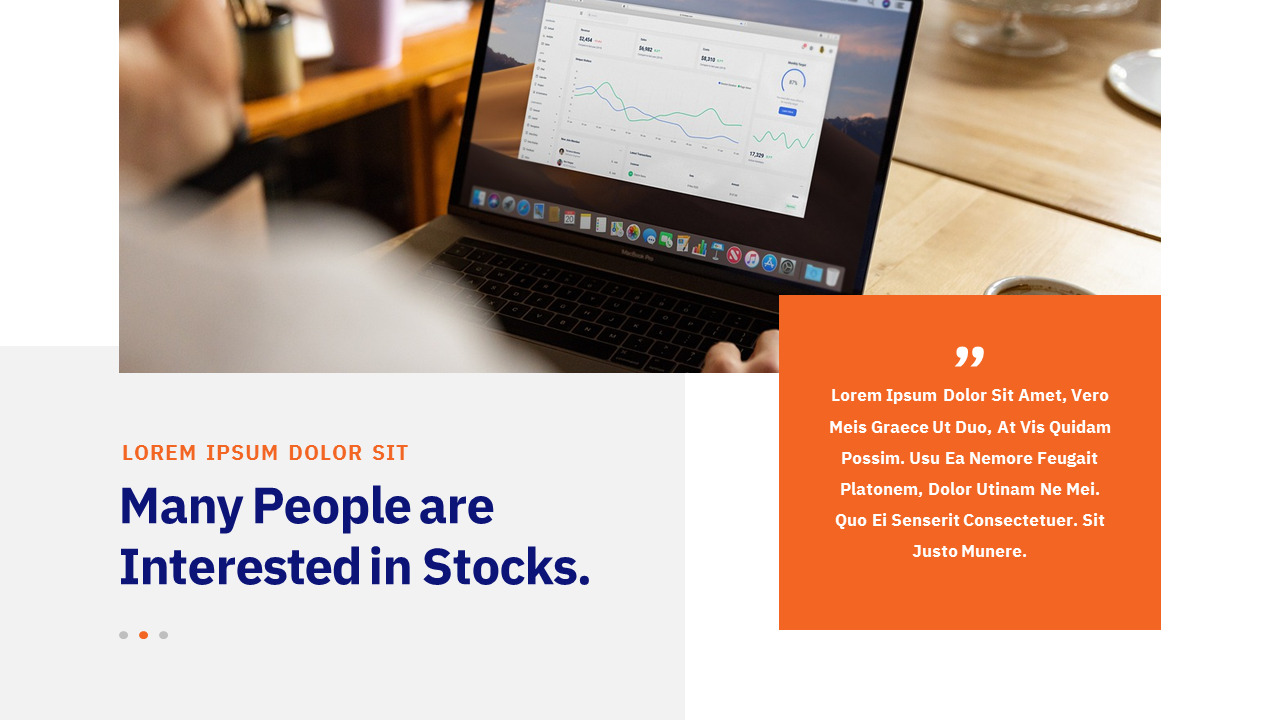 The Stock Market presentation slide