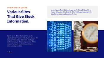 The Stock Market presentation slide