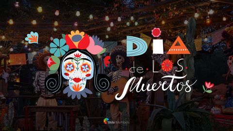 Dia de los Muertos Las mejores plantillas PPT|Estilo de vida