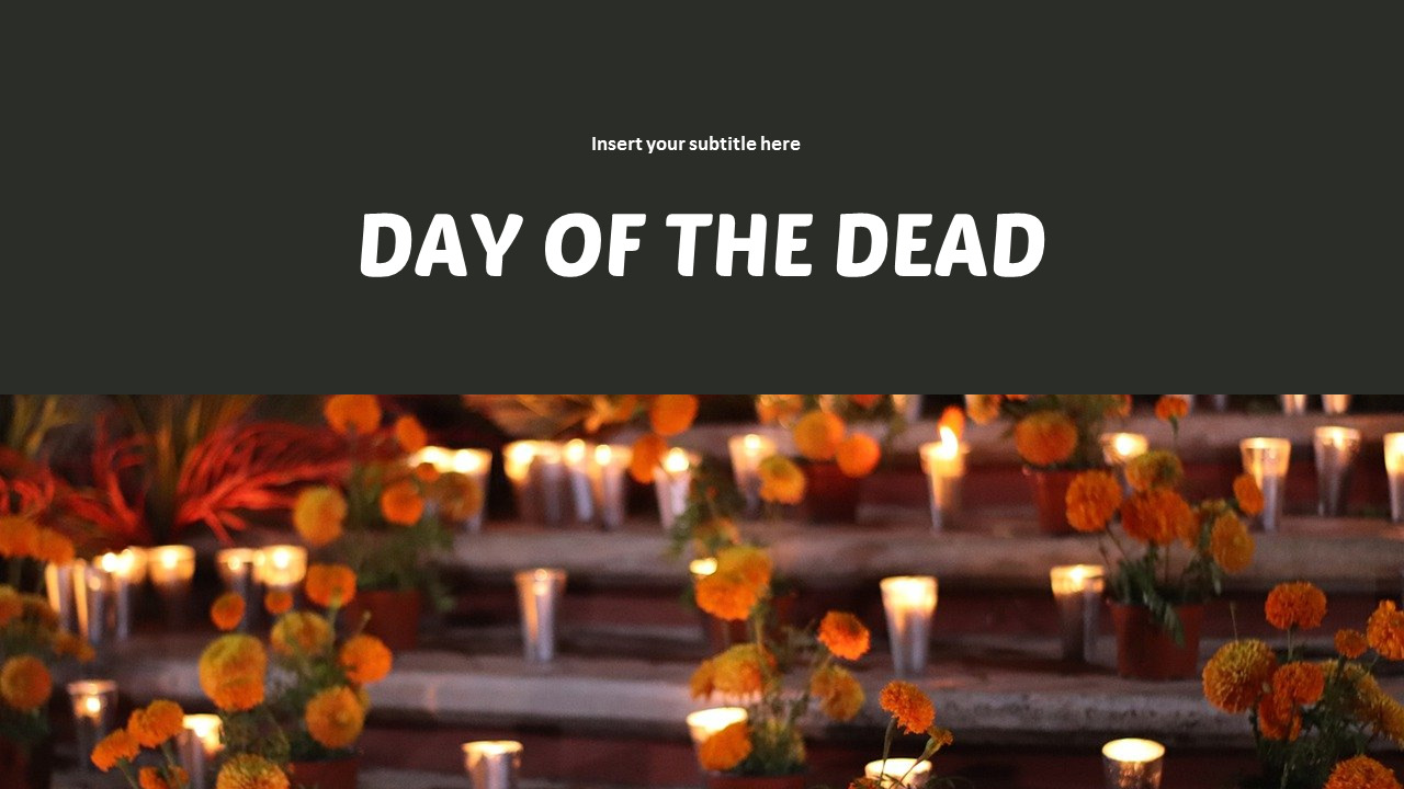 Day of the Dead Best PPT Templates|Lifestyle