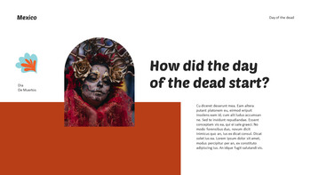 Dia de los Muertos Las mejores plantillas PPT|Estilo de vida