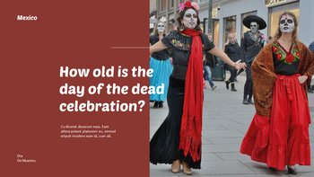 Dia de los Muertos Las mejores plantillas PPT|Estilo de vida