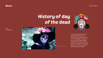 Day of the Dead Best PPT Templates|Lifestyle