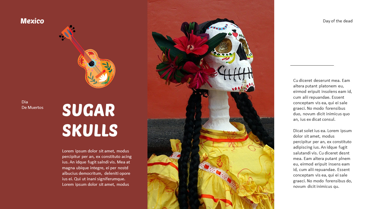Day of the Dead Best PPT Templates|Lifestyle