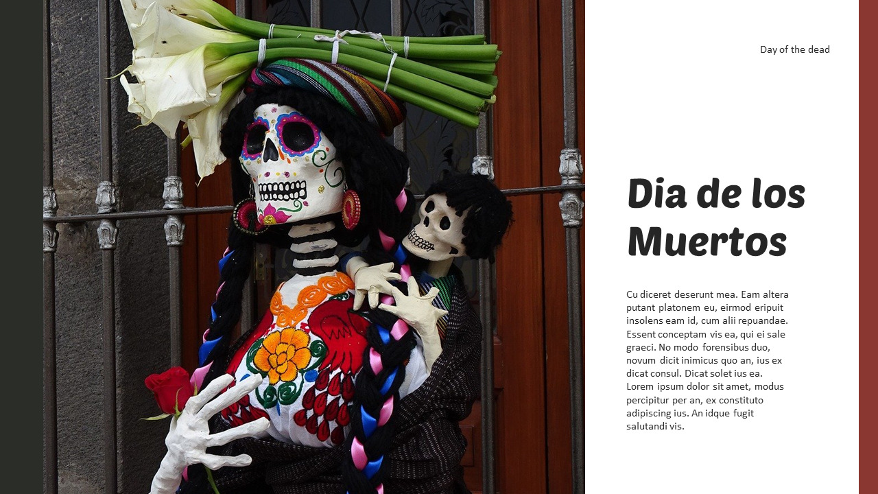 Dia de los Muertos Las mejores plantillas PPT|Estilo de vida
