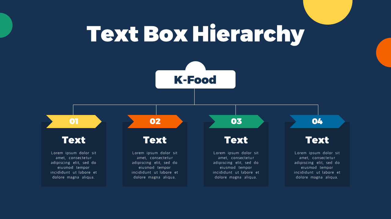 Korean Food template powerpoint