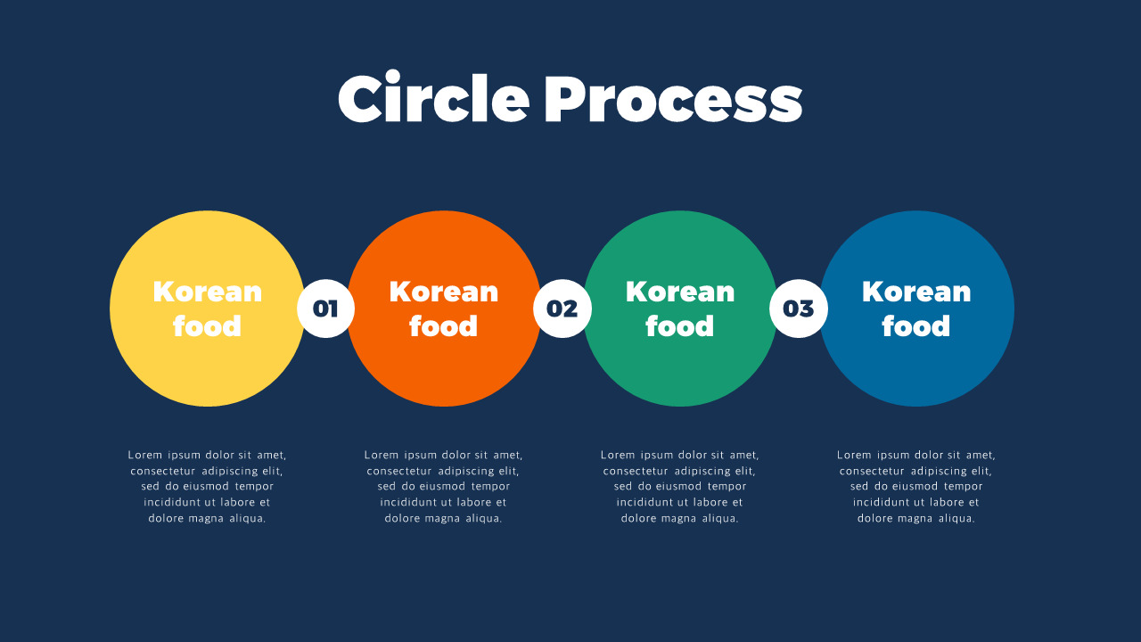 Korean Food template powerpoint