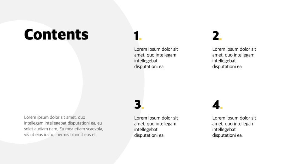 심플 모던 크리에이티브 키노트 디자인
