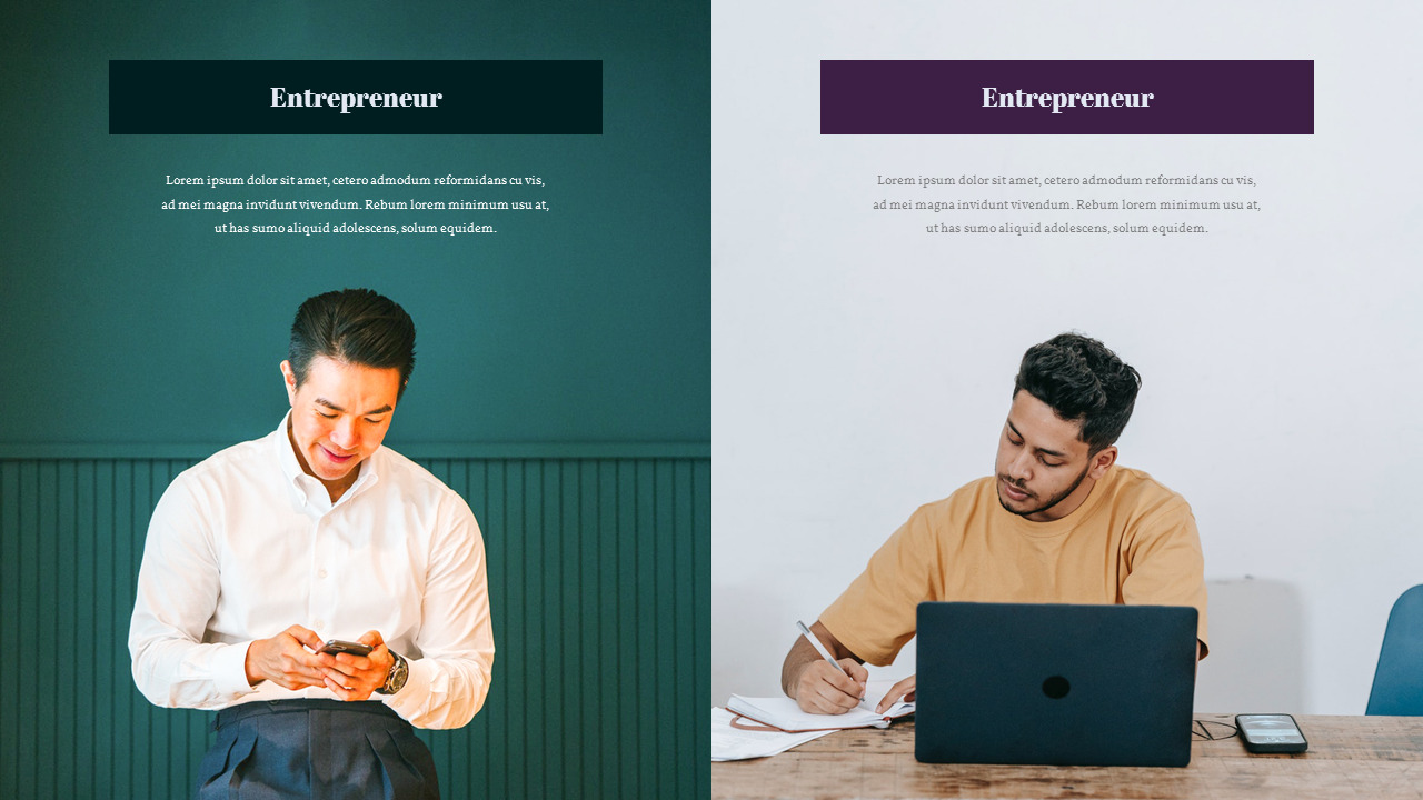 Businessman and Entrepreneur PowerPoint Presentation Templates