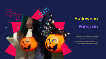 Halloween Party slide template