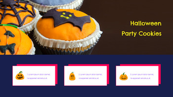 Halloween Party slide template