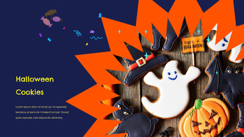 Halloween Party slide template