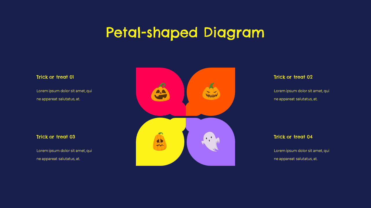 Halloween Party slide template