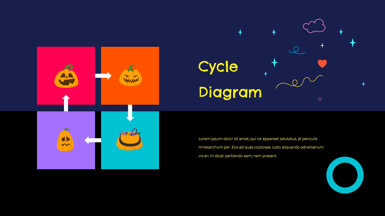 Halloween Party slide template