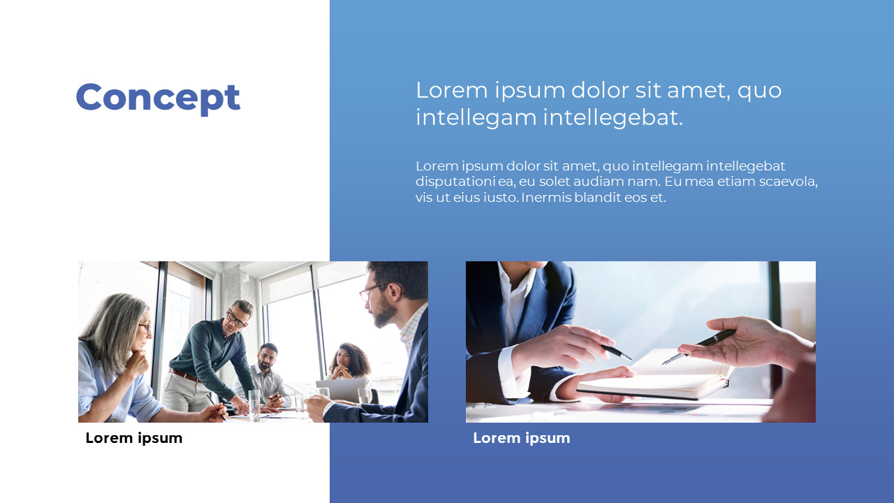 Minimal Business Project PPT Presentation Samples