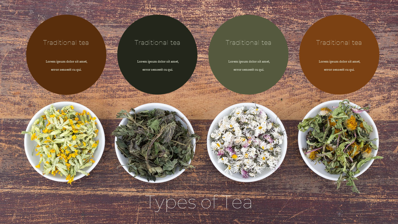 Traditional Tea Product Deck|Lifestyle|Google Slides
