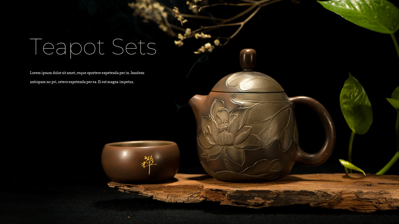 Traditional Tea Product Deck|Lifestyle|Google Slides