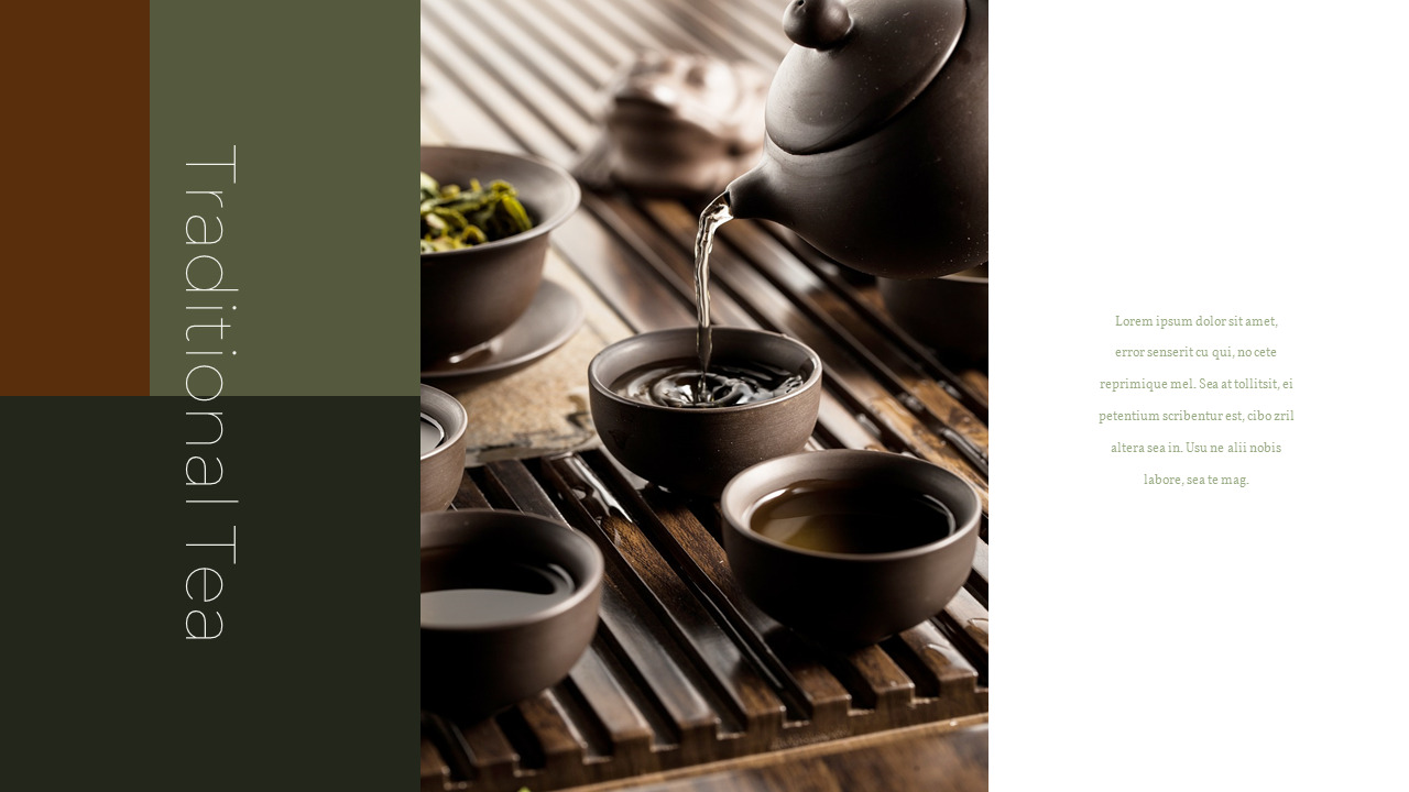 Traditional Tea Product Deck|Lifestyle|Google Slides
