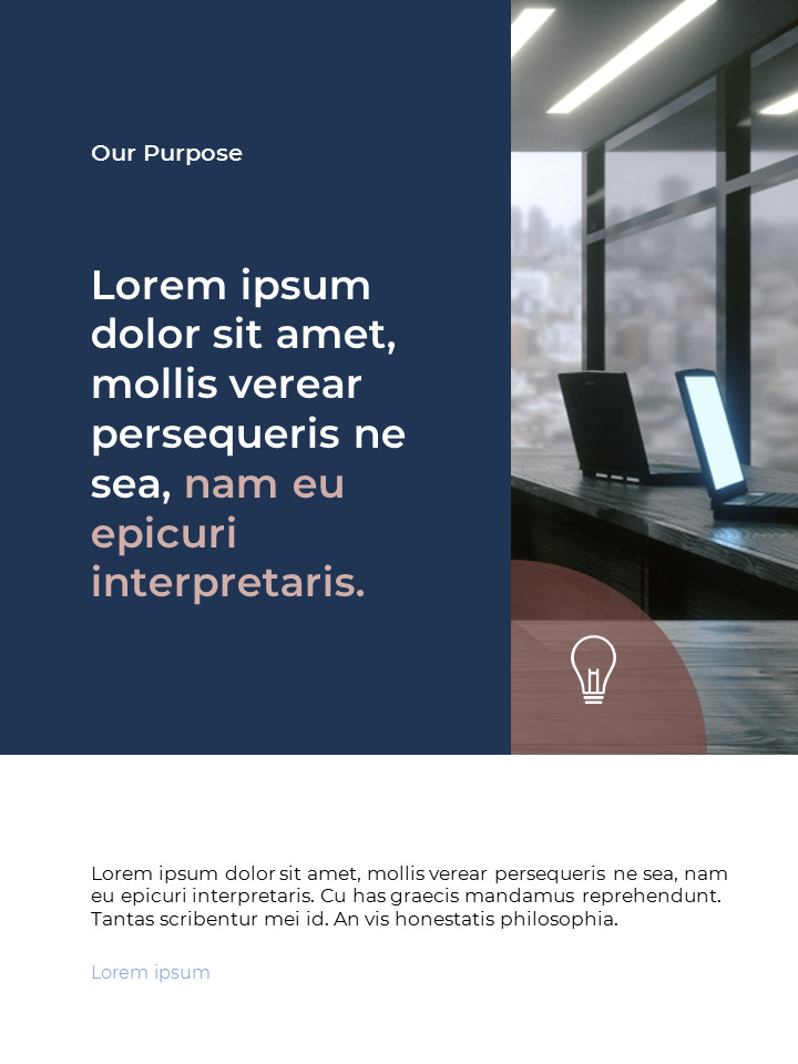 Modern Business Proposal template design