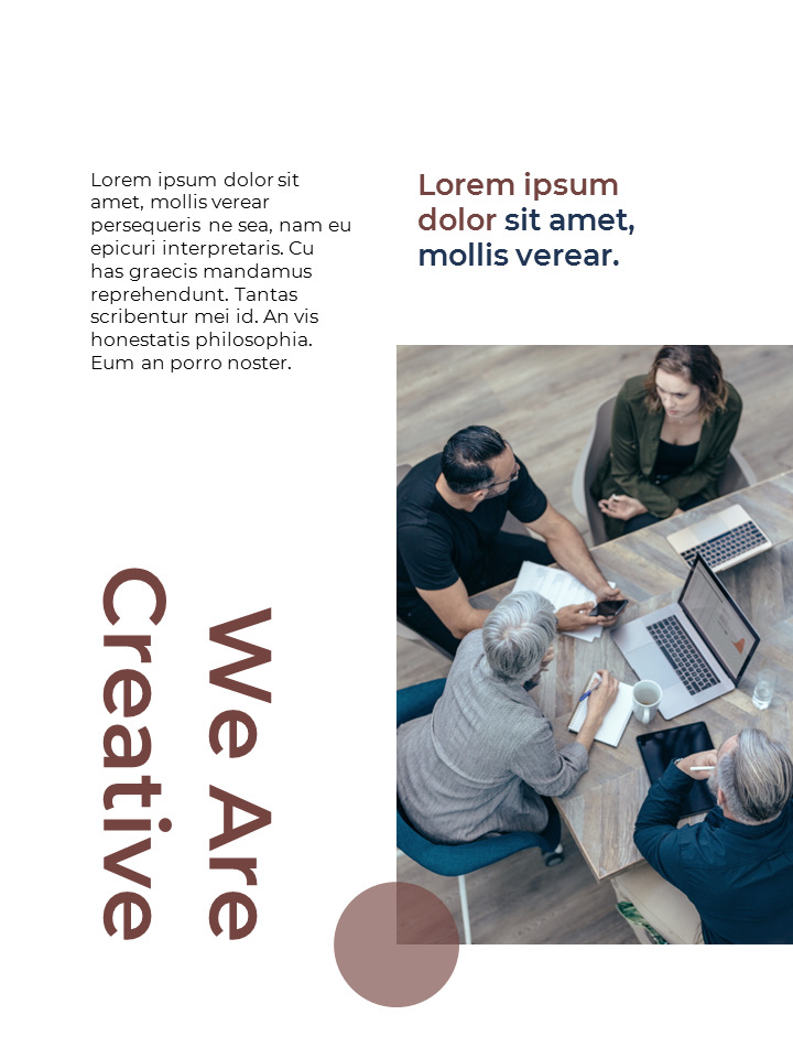 Modern Business Proposal template design