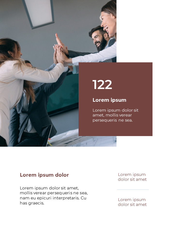 Modern Business Proposal template design