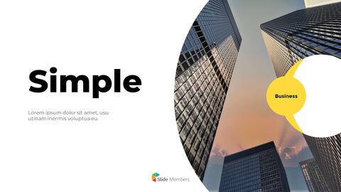 Simple Modern Creative Google Slides Templates