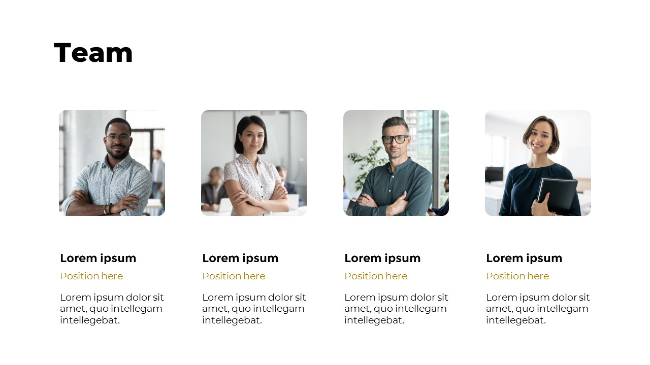 Simple Modern Creative Google Slides Templates