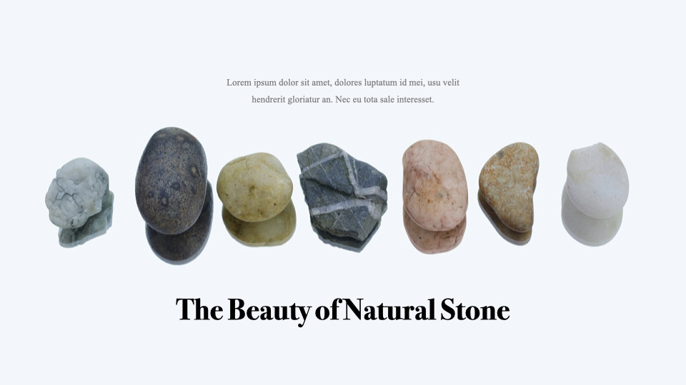 Stone Art slides presentation|Lifestyle|Keynote