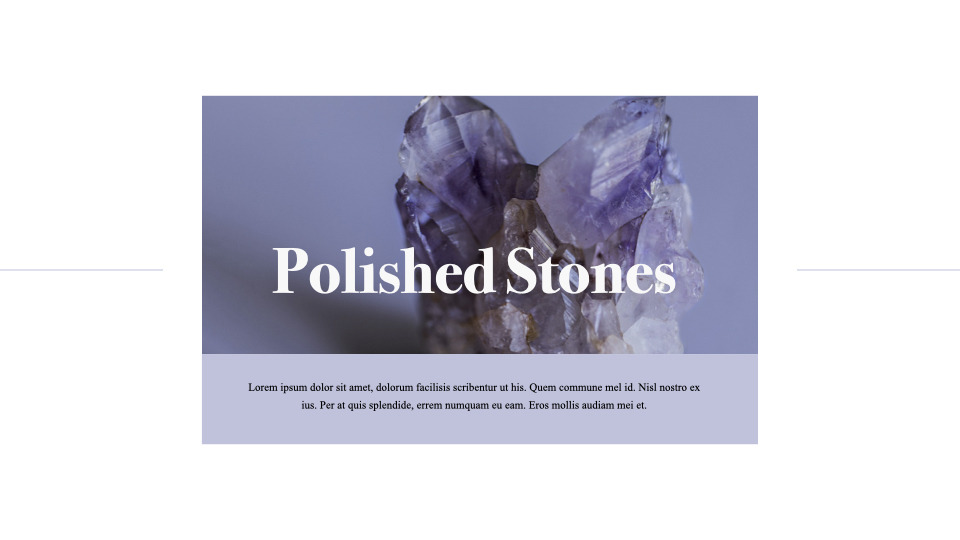 Stone Art slides presentation|Lifestyle|Keynote