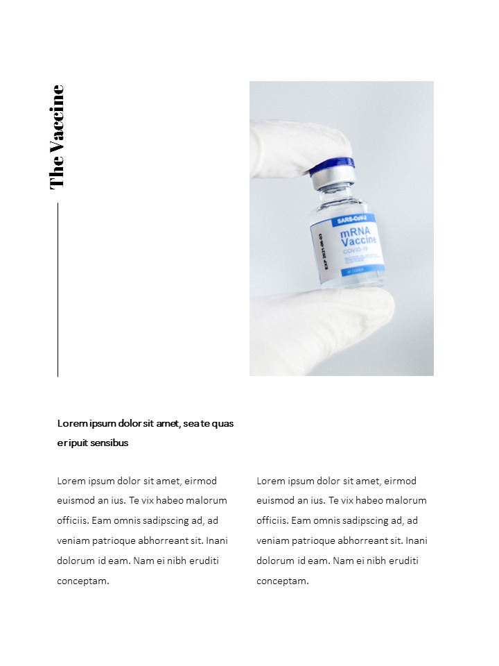 Vaccine template design