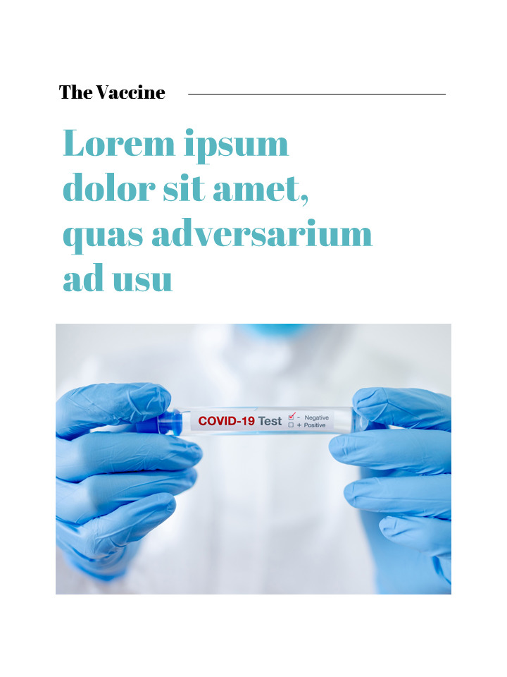 Vaccine template design