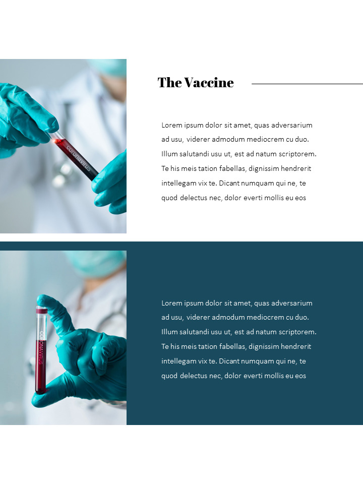 Vaccine template design