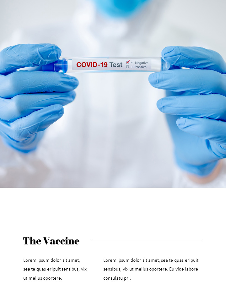 Vaccine template design