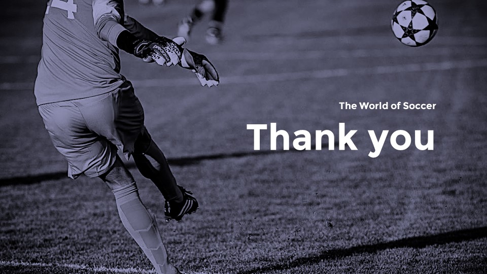 The World of Soccer Google Slides Themes
