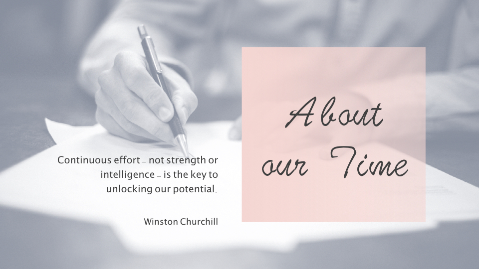 Writing in Note Keynote Templates